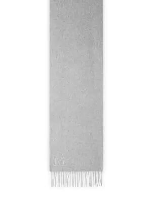 Max Mara Wsdalia' Grey Cashmere Scarf - Gray