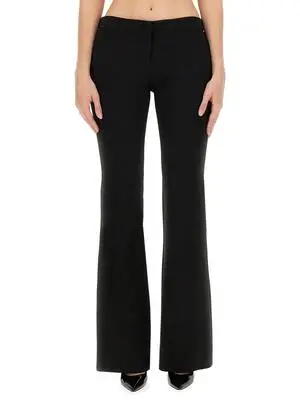 Moschino Crepe Pants - Black