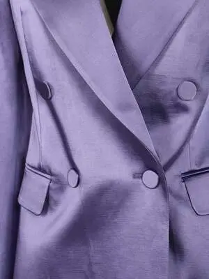 Dries Van Noten Blazer In Shiny Satin