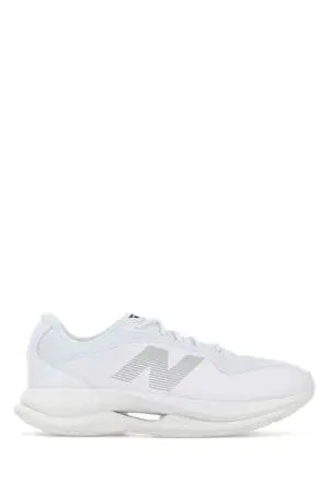 Junya Watanabe Synthetic Leather And Fabric X New Balance Sneakers - White