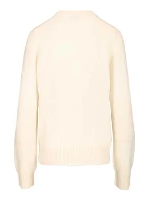 Burberry Cashmere Sweater - Cream