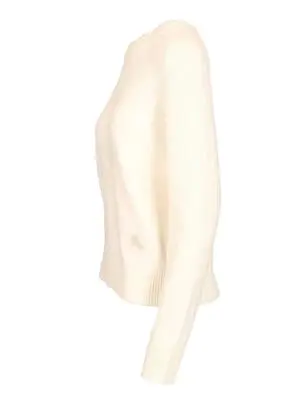 Burberry Cashmere Sweater - Cream