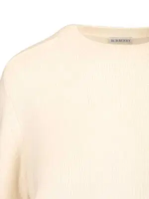 Burberry Cashmere Sweater - Cream
