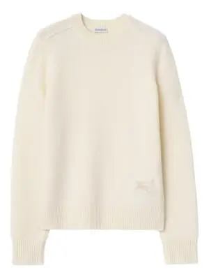 Burberry Cashmere Sweater - Cream