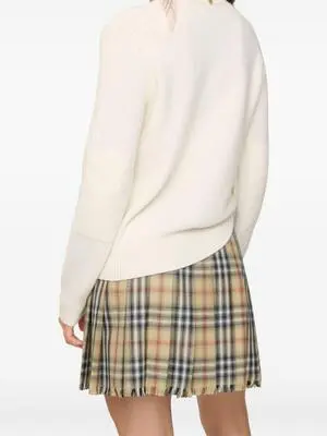 Burberry Cashmere Sweater - Cream