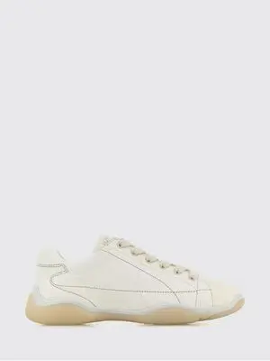 Prada Leather Sneakers - Cream