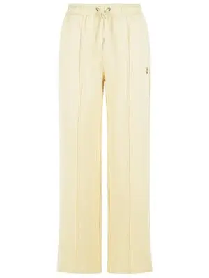 Moncler Ivory Cotton Pants - Cream