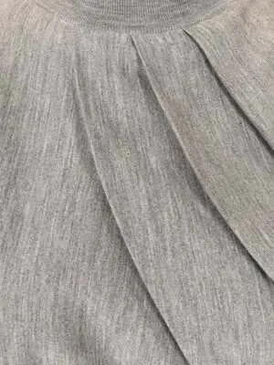 Givenchy Draped Wool Blend Turtleneck Sweater