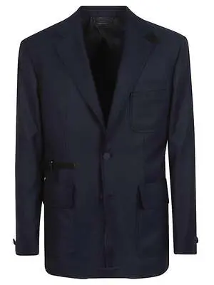 Brioni Cotton Blouson Jacket - Multicolor
