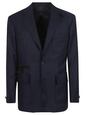 Brioni Cotton Blouson Jacket - Multicolor