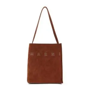 Marni Small Museo Hobo Bag - Brown