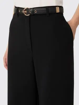 Max Mara Belted Wide Leg Trousers