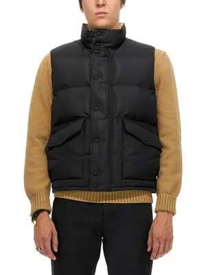 Alexander McQueen Graffiti Logo Print Down Vest