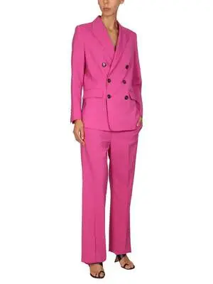 Dsquared2 Peak Lapel Double-breasted Blazer - Pink