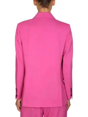 Dsquared2 Peak Lapel Double-breasted Blazer - Pink