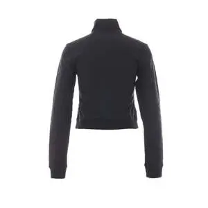 Gucci Gg Jacquard Jersey Jacket With Zipper - Black