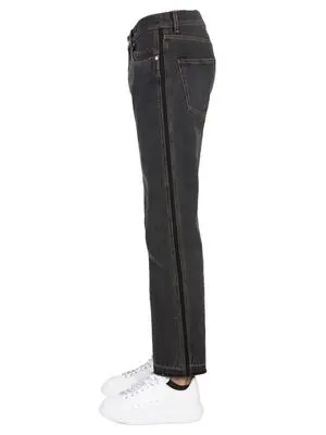 Alexander McQueen Raw Cut Jeans