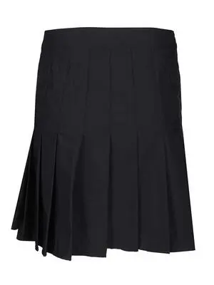 Burberry Pleated Mini Skirt - Blue