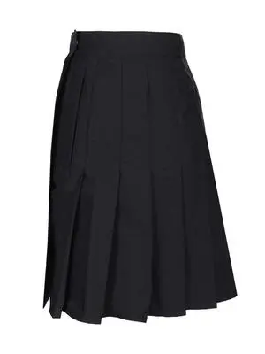 Burberry Pleated Mini Skirt - Blue