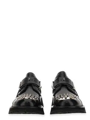 Alexander McQueen Studded Leather Derby Loafer