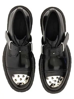 Alexander McQueen Studded Leather Derby Loafer