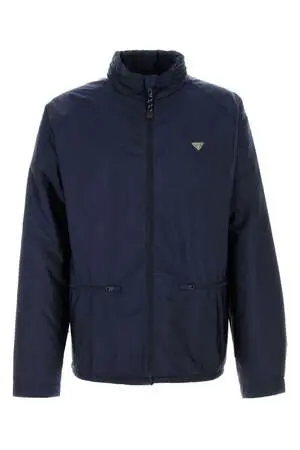 Prada Navy Re-nylon Jacket - Blue