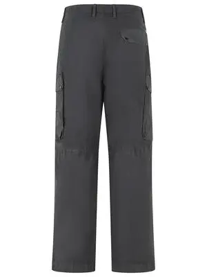 C.P. COMPANY Grey Cotton Cargo Pants