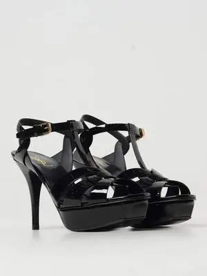 Saint Laurent Glossed High Heel Sandals