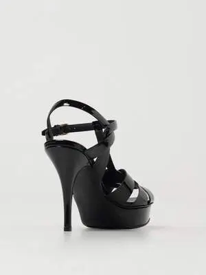 Saint Laurent Glossed High Heel Sandals
