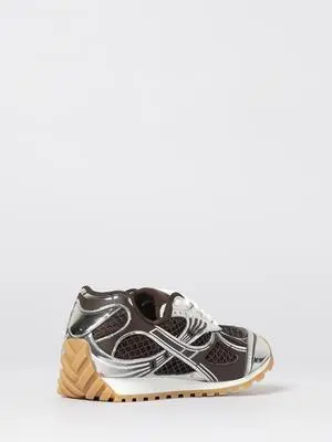 Bottega Veneta Orbit Mesh And Rubber Sneakers