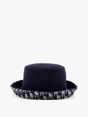 Dior Virgin Wool And Silk Cloche - Multicolor