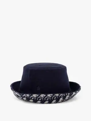 Dior Virgin Wool And Silk Cloche