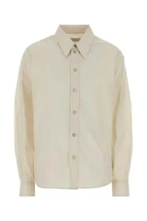 LEMAIRE Sand Poplin Shirt - Brown