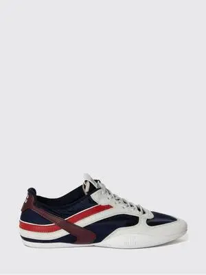 Miu Miu Gymnasium Technical Fabric And Suede Sneakers - Blue