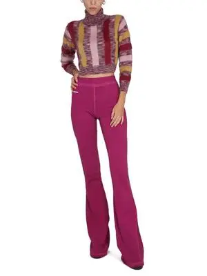 Dsquared2 Cropped High Neck Shirt - Multicolor