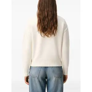 AMI Paris Neutrals Sweaters & Knitwear Jumpers