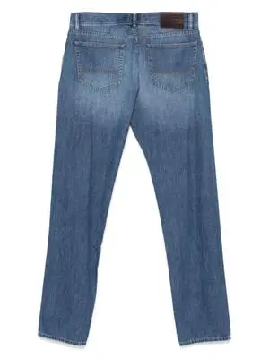 Brioni Slim Fit Denim Jeans - Multicolor