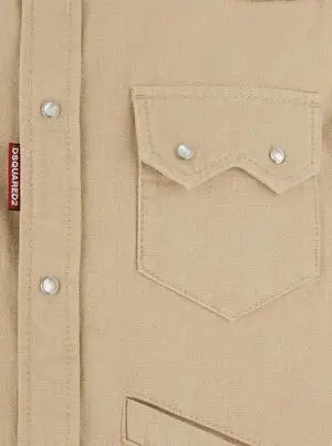 Dsquared2 Cotton Classic Collar Jacket - Multicolor