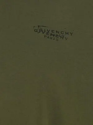 Givenchy T-shirt With Logo On Front And Back For - Green
