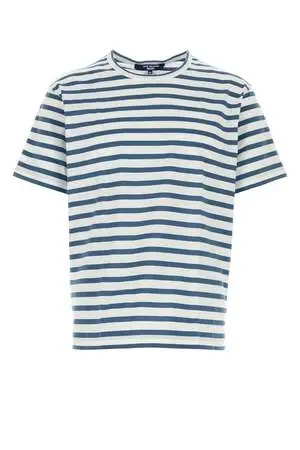 Junya Watanabe Embroidered Cotton T-shirt - Multicolor