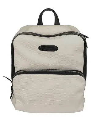 Brioni Canvas Backpack - Multicolor