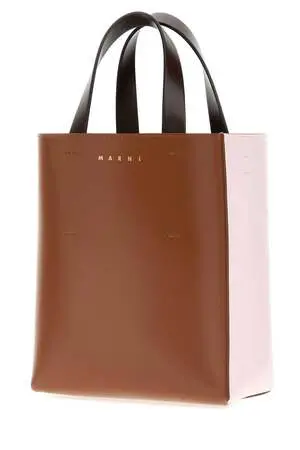 Marni Two-tone Leather Handbag - Multicolor