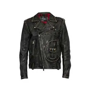 Dsquared2 Jackets Biker Jackets - Black