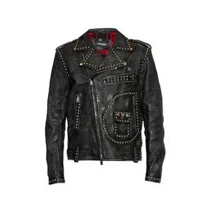 Dsquared2 Jackets Biker Jackets - Black