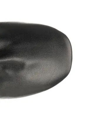 Alaïa Soft Lambskin Slippers - Black