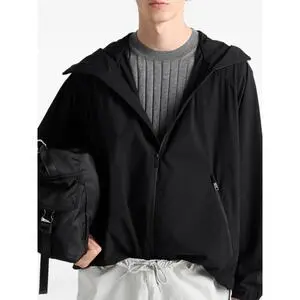 Prada Re-nylon Hooded Jacket