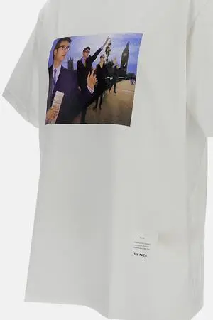 Junya Watanabe Short-sleeve T-shirt With A Print - Multicolor