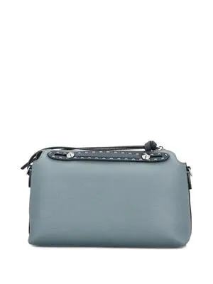 Fendi By The Way Soft Selleria Medium Bag With Macro Stitching - Blue