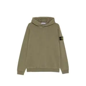 Stone Island Malfilé Cotton Fleece Hoodie