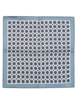 Brioni Printed Silk Foulard - Multicolor